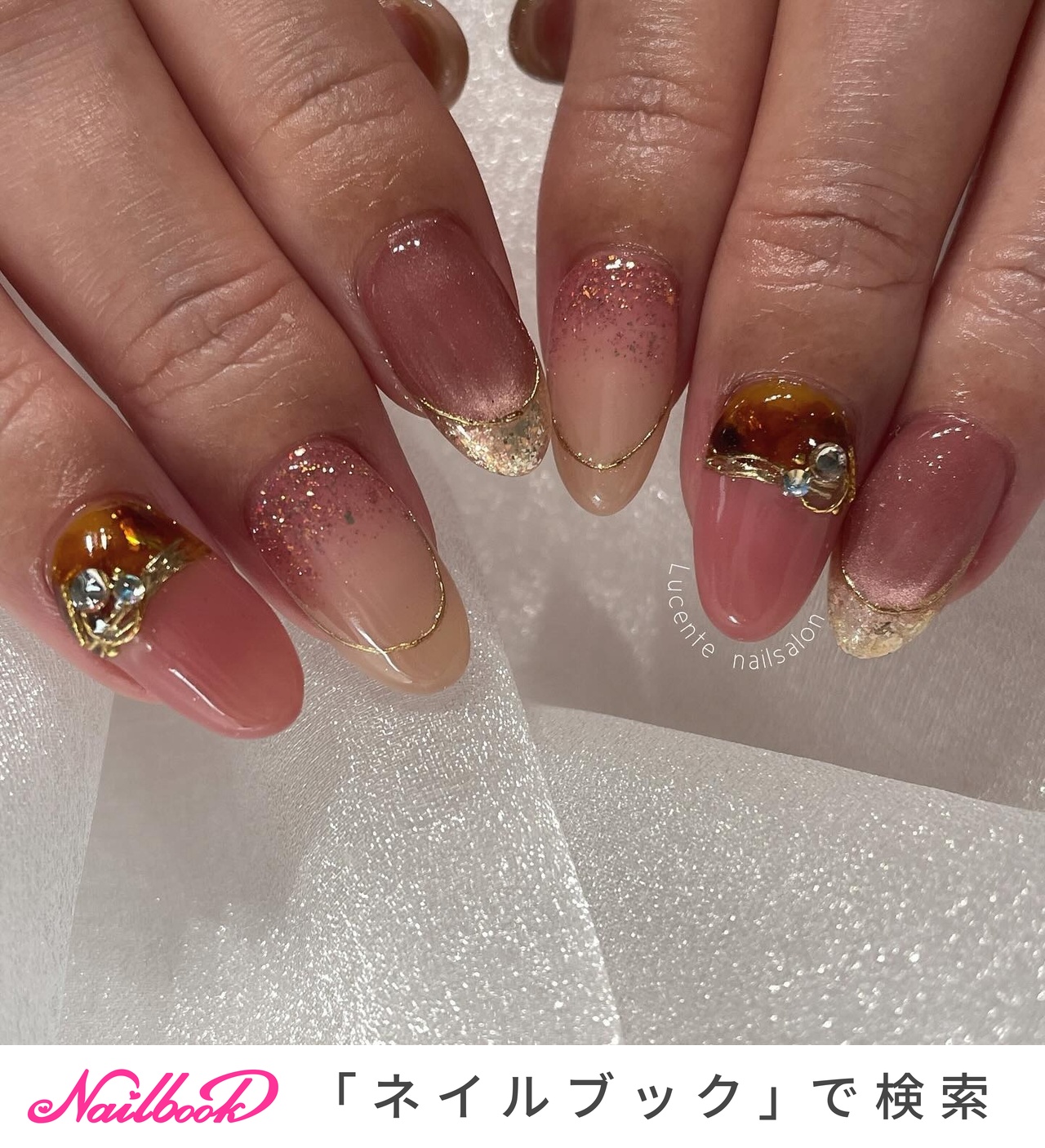 手が綺麗に見えるネイル/オフィス/ブライダル/ハンド/シンプル - Lucente 南鳩ヶ谷 - private nail salon -のネイルデザイン[No.9046312]｜ネイルブック