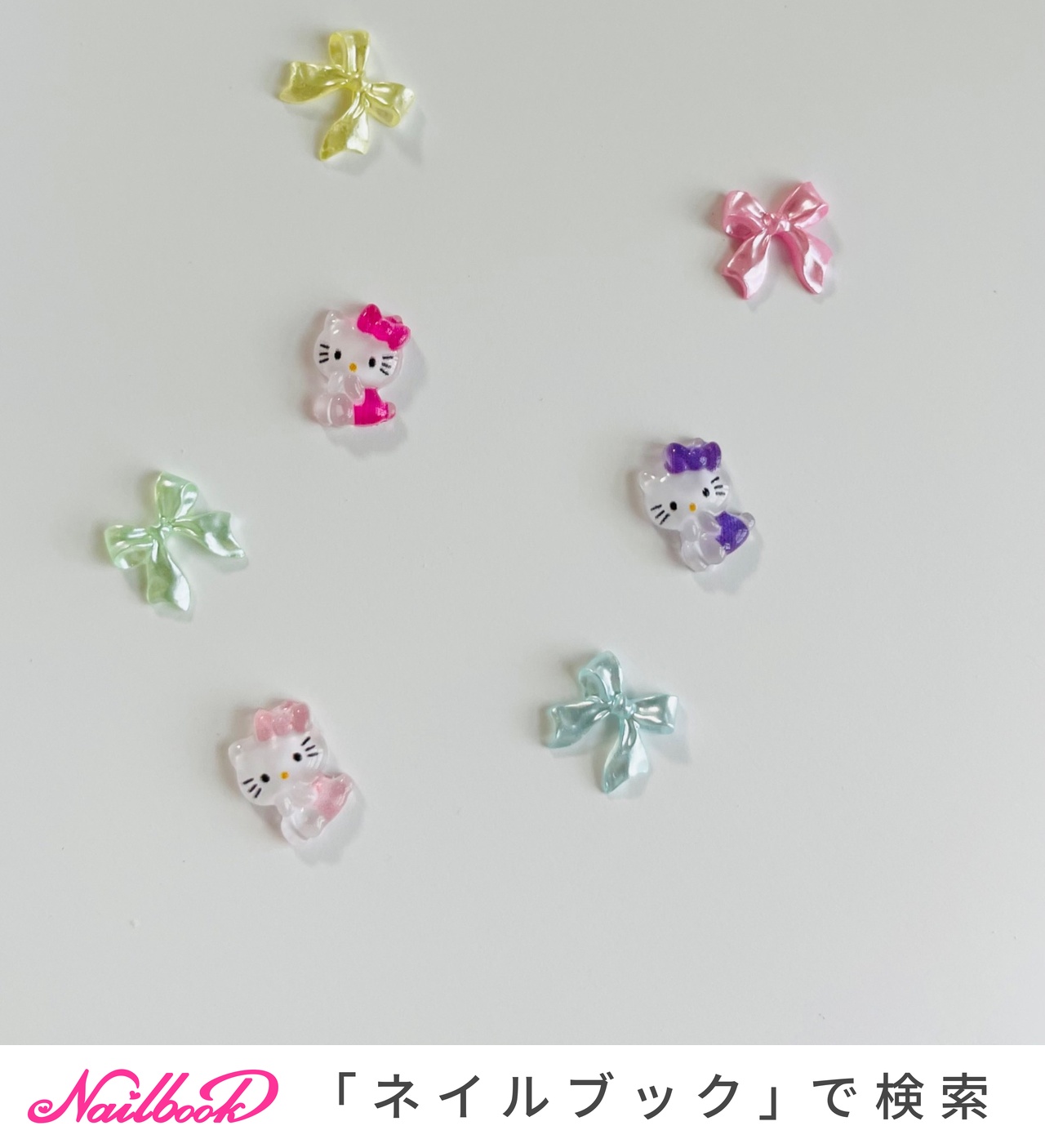 リボン/ジェルネイル - sol nailのネイルデザイン[No.9071525]｜ネイルブック