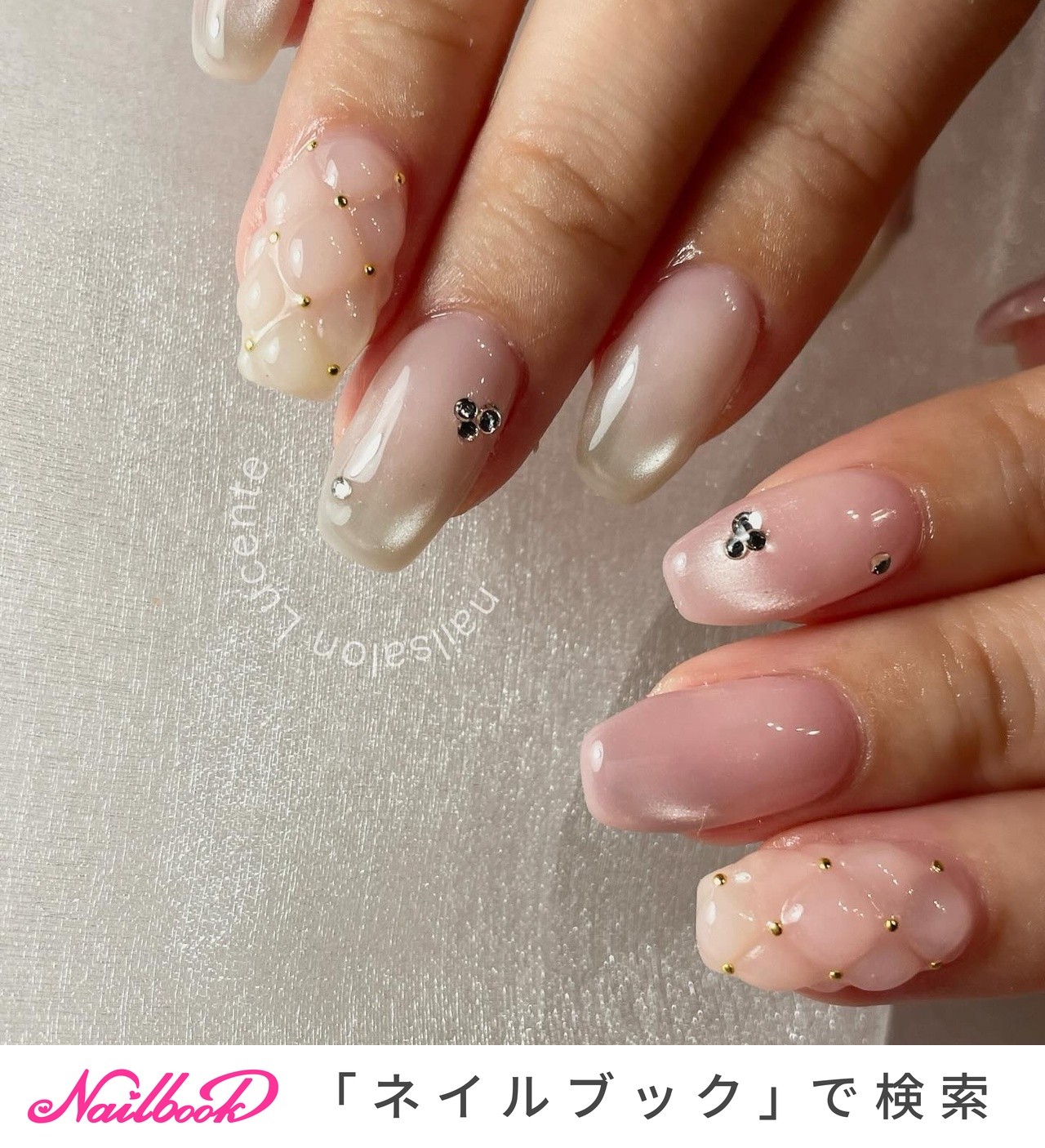 手が綺麗に見えるネイル/オフィス/ブライダル/ハンド/シンプル - Lucente 南鳩ヶ谷 - private nail salon -のネイルデザイン[No.9081026]｜ネイルブック