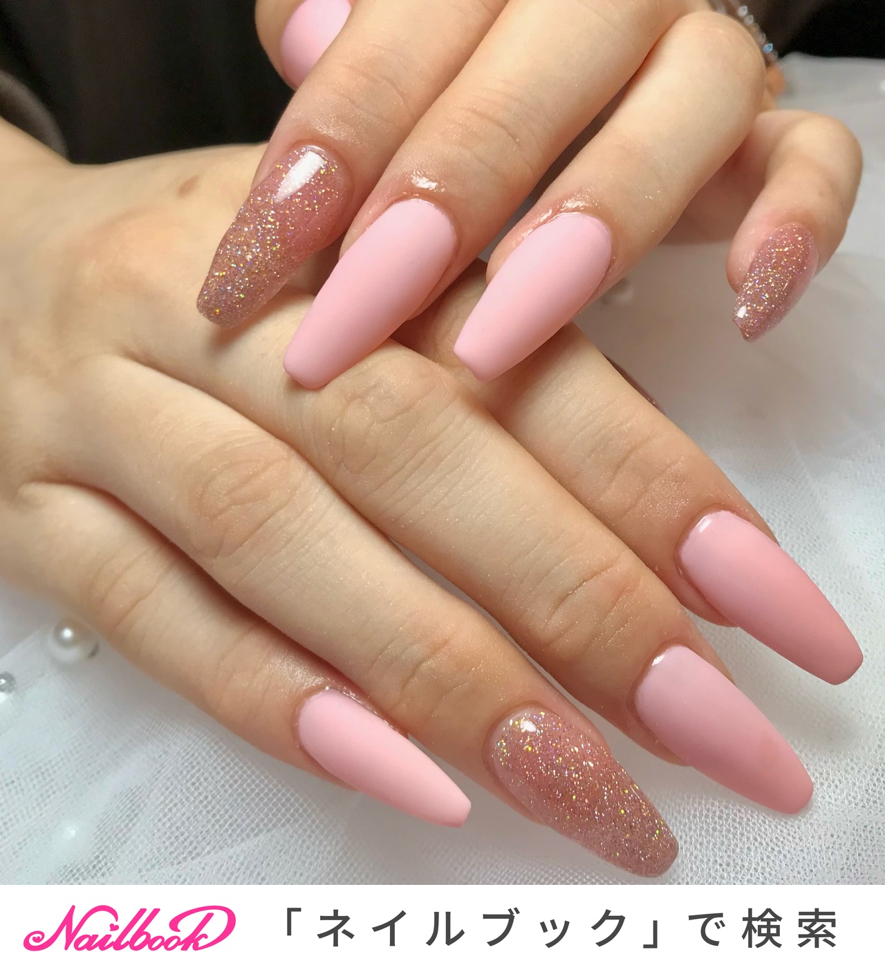 冬/ハンド/ワンカラー/大人/ロング - UMI.nail studioのネイルデザイン[No.9155162]｜ネイルブック