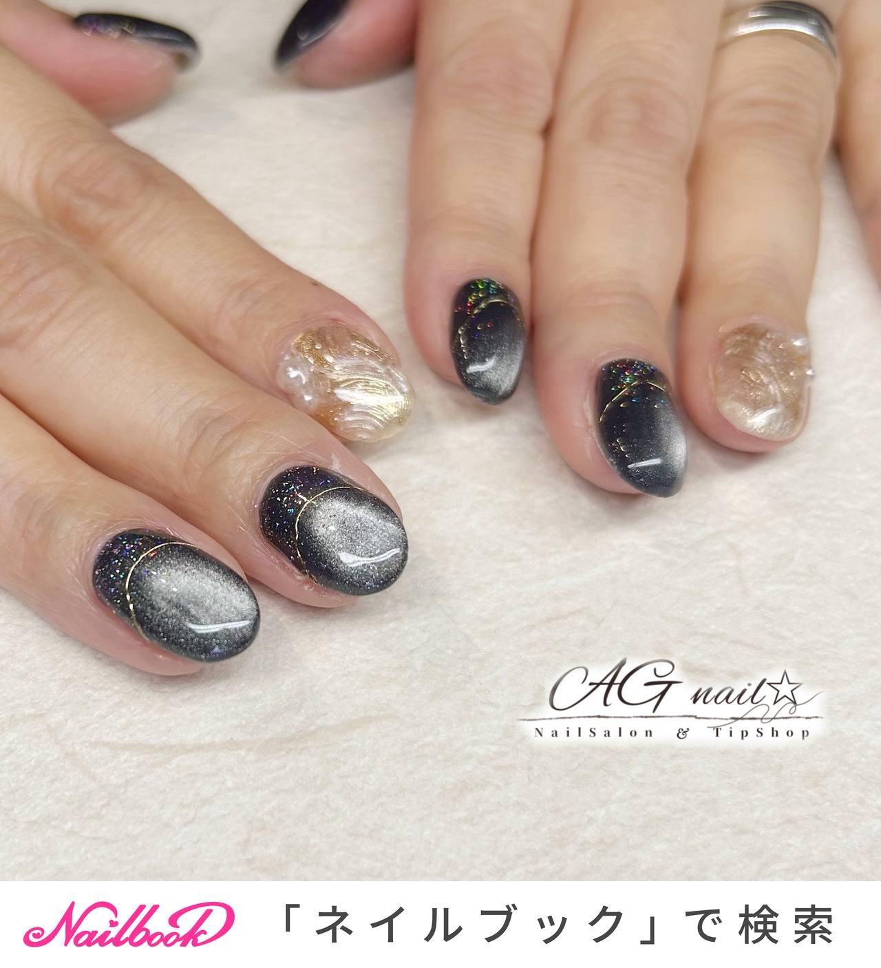 オールシーズン/成人式/ブライダル/ハンド/フラッシュ - AGnailのネイルデザイン[No.9222295]｜ネイルブック