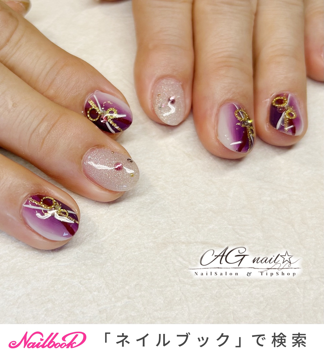 オールシーズン/成人式/卒業式/ブライダル/フラッシュ - AGnailのネイルデザイン[No.9243196]｜ネイルブック
