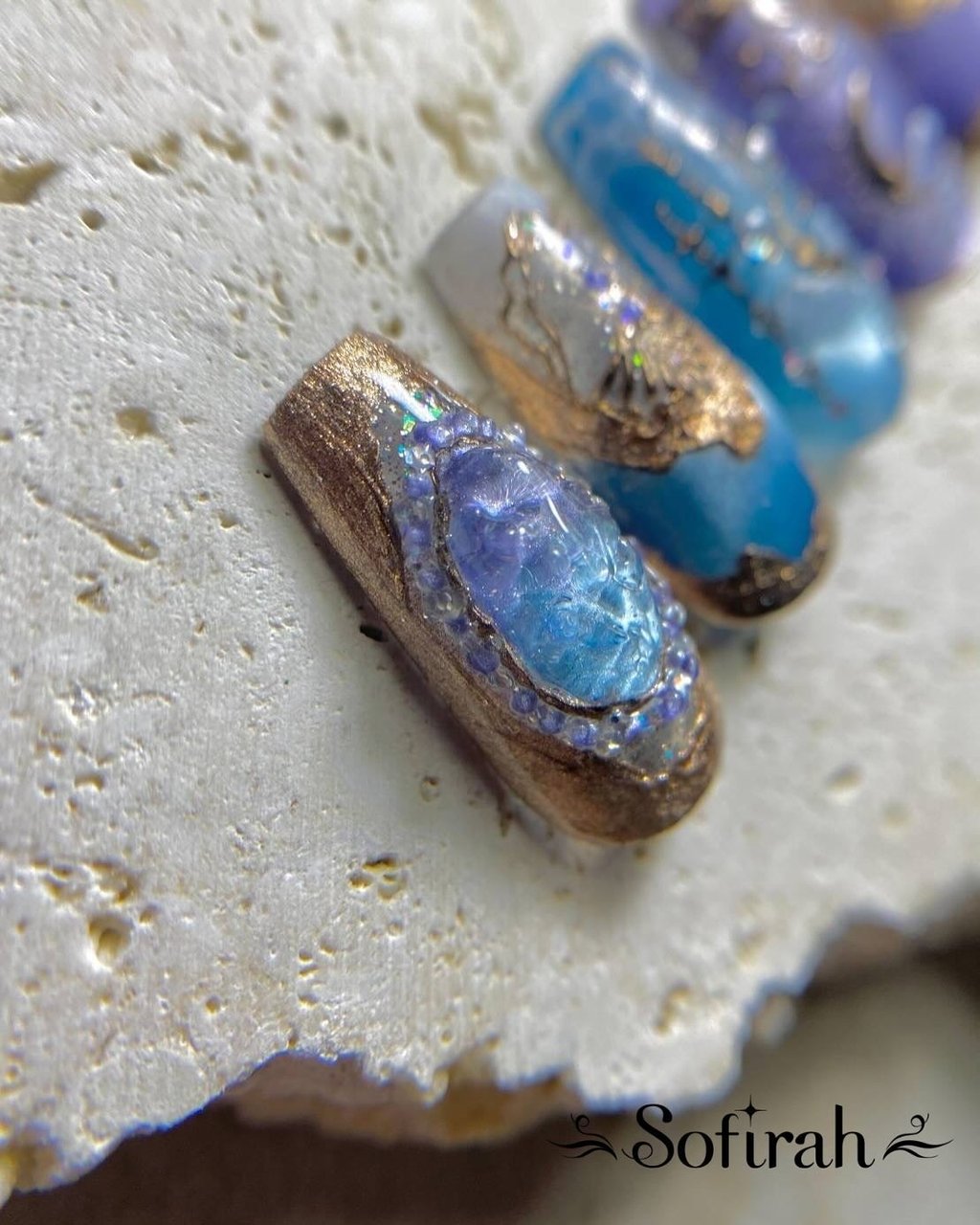 オールシーズン/ハンド/ギャラクシー/大人/ちゅるん - Sofirah(ソフィラ)公式のネイルデザイン[No.9365882]｜ネイルブック