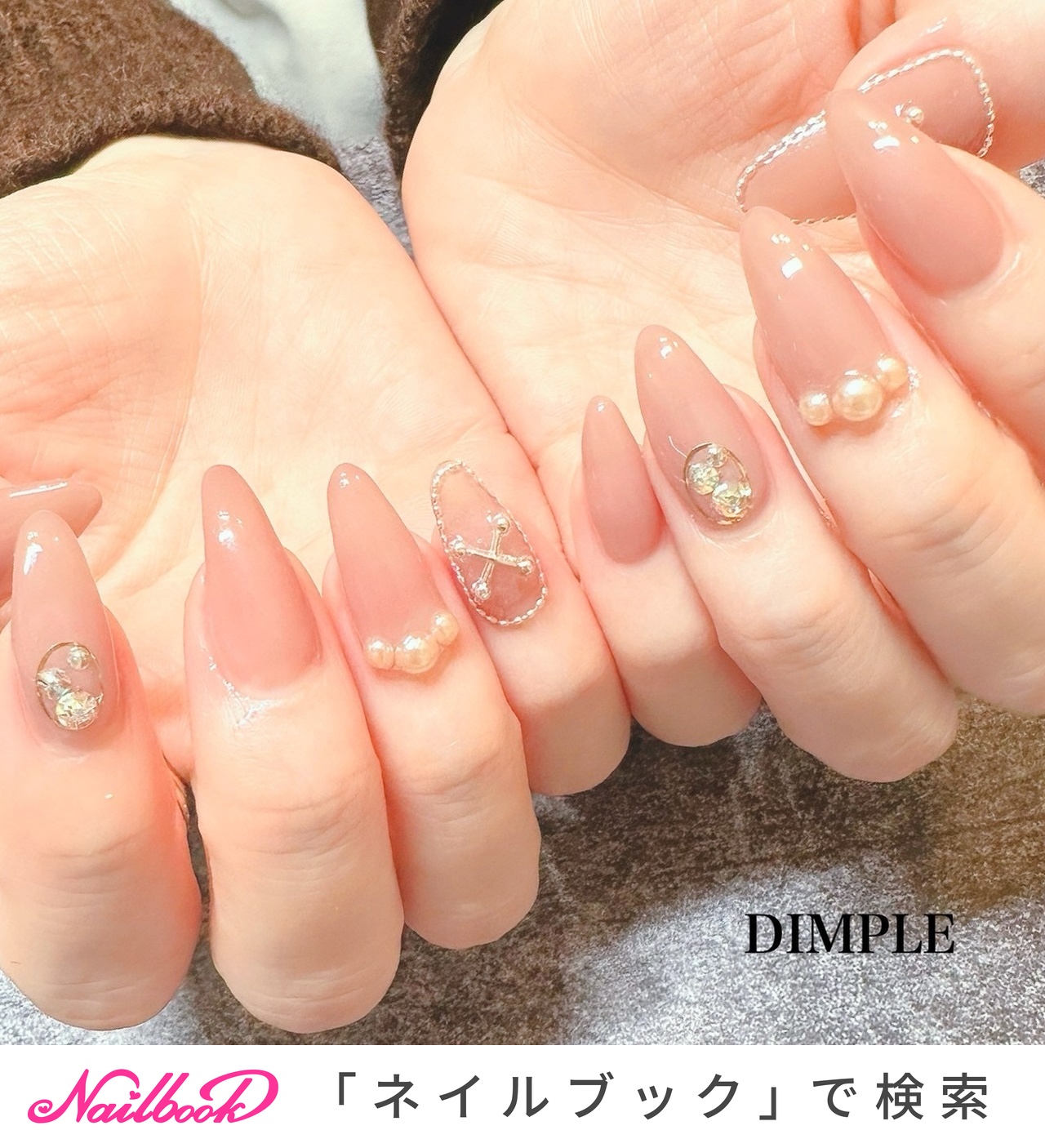 手が綺麗に見えるネイル/オールシーズン/パーティー/デート/ワンカラー - nail_dimpleのネイルデザイン[No.9388574]｜ネイルブック