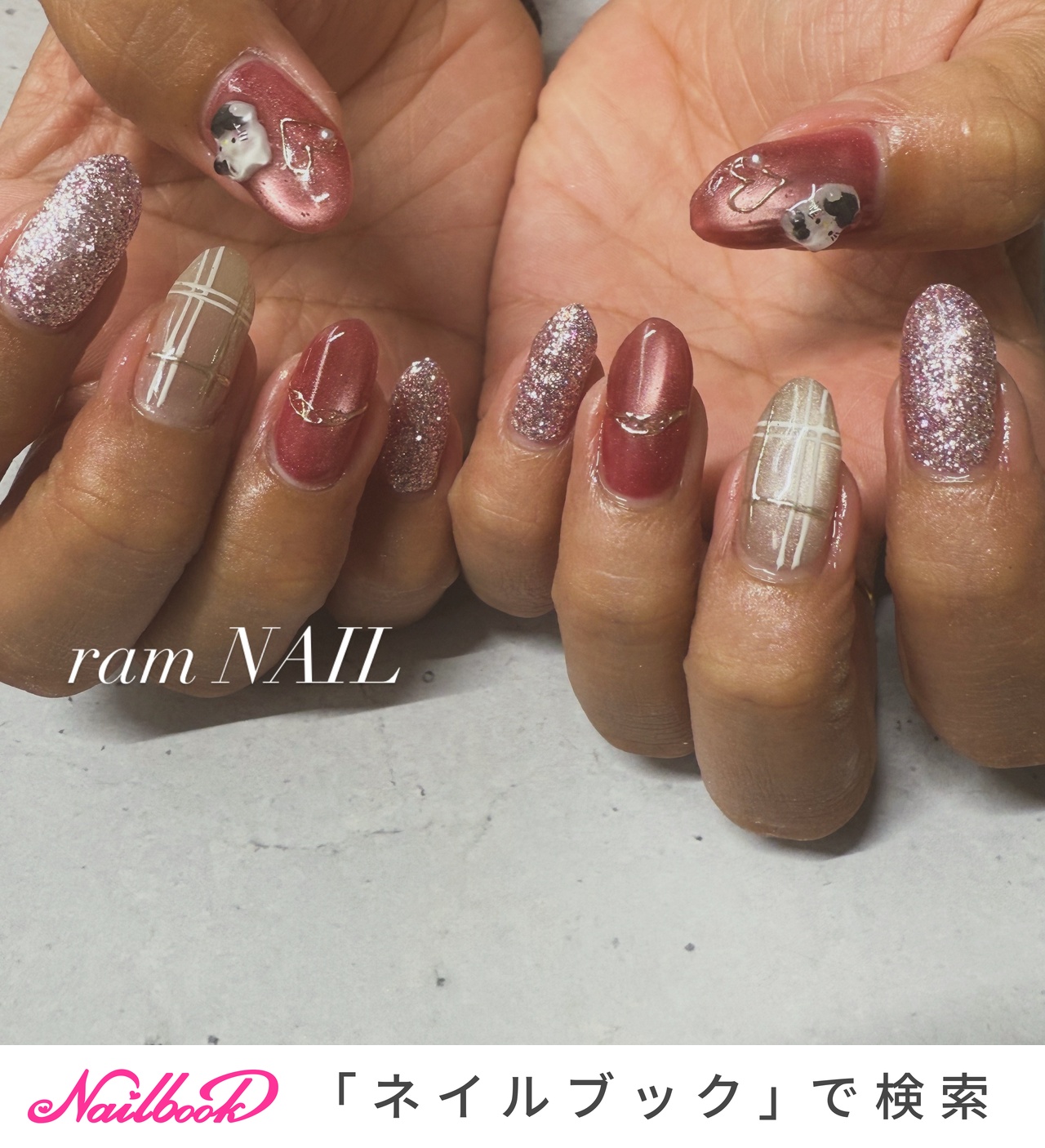 秋/ハンド - ram NAILのネイルデザイン[No.9586433]｜ネイルブック