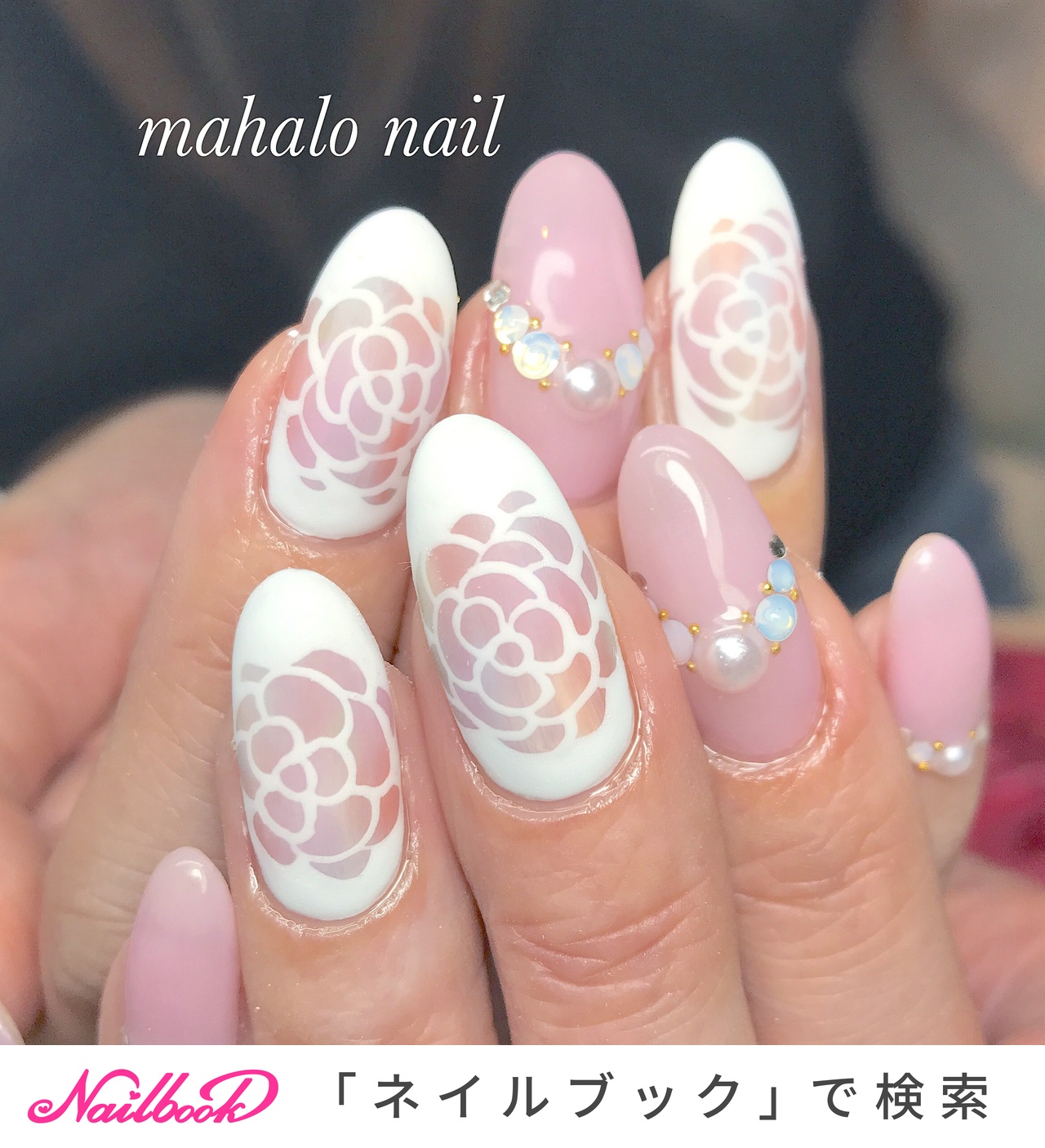春/オールシーズン/オフィス/デート/ハンド - #mahalo_nailのネイルデザイン[No.3101604]｜ネイルブック