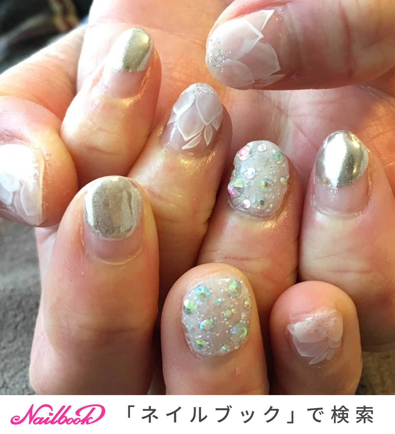 オールシーズン/ブライダル/デート/ハンド/シンプル - Lazo＊明石アイラッシュ&ネイルサロンのネイルデザイン[No.3129203 ...