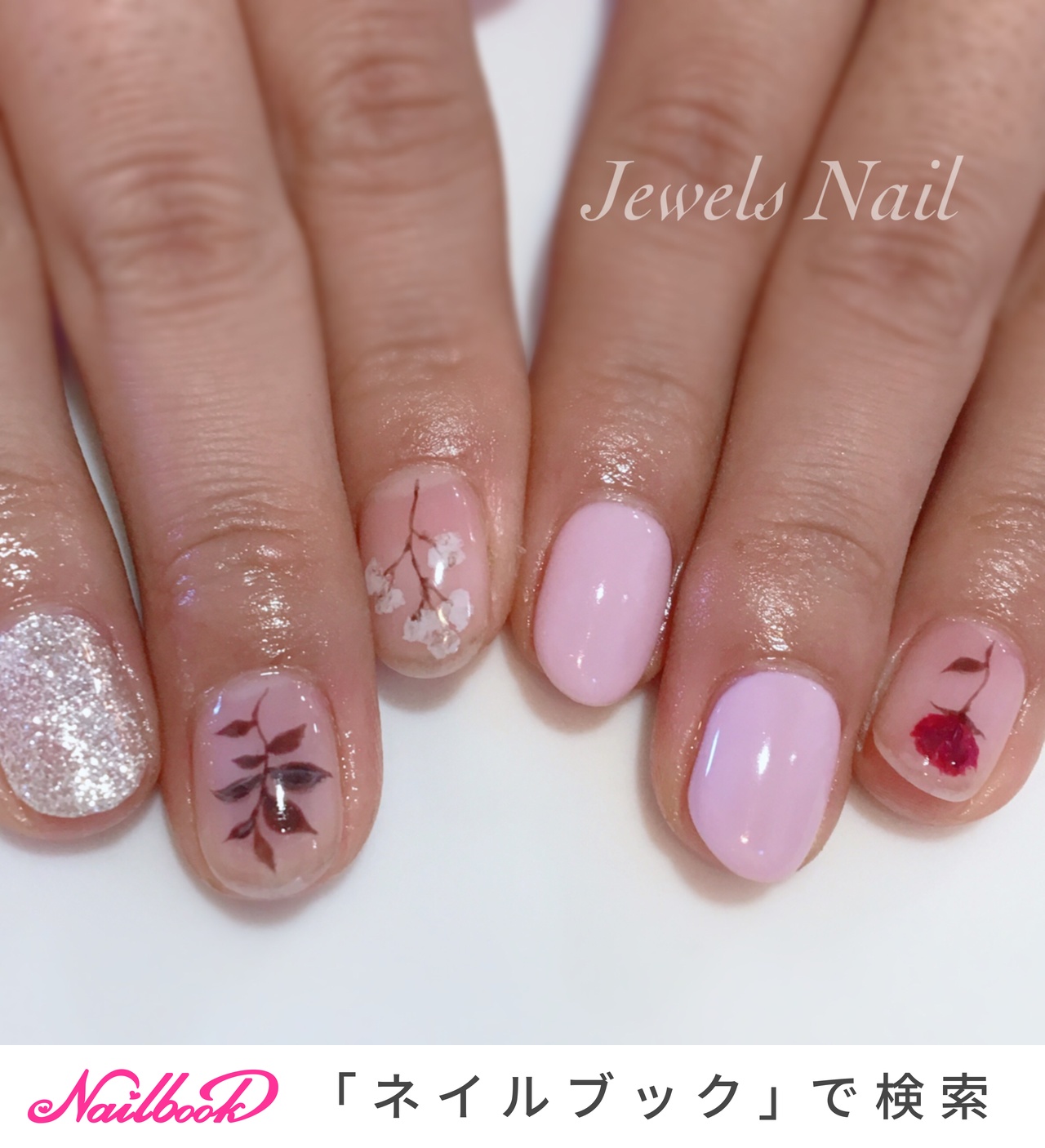 春/オールシーズン/パーティー/デート/ハンド - jewelsnail津山ネイルサロンのネイルデザイン[No.2023575]｜ネイルブック