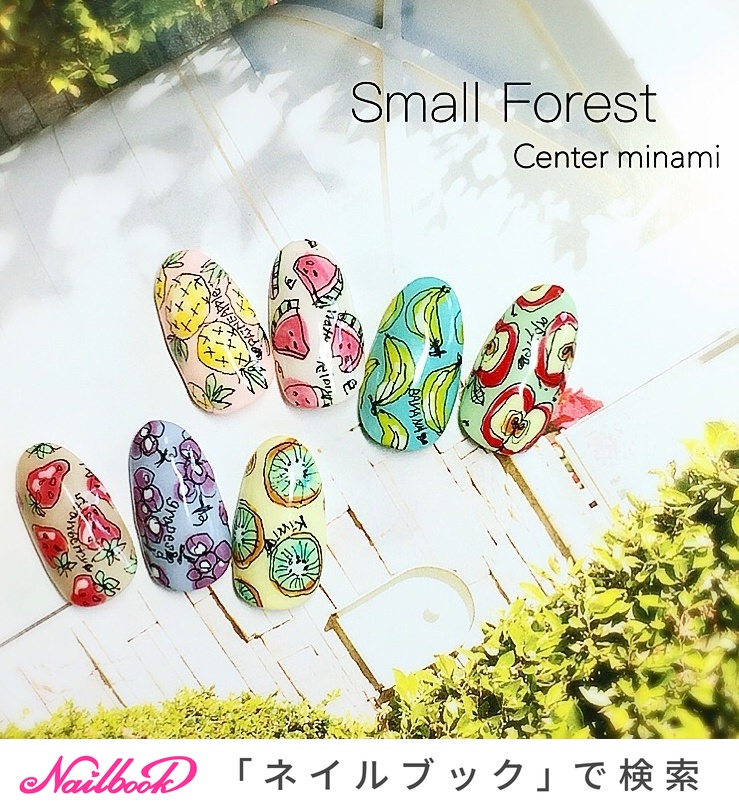 夏/オールシーズン/リゾート/ハロウィン/ハンド - 🌳smallforest🌳のネイルデザイン[No.3239110]｜ネイルブック
