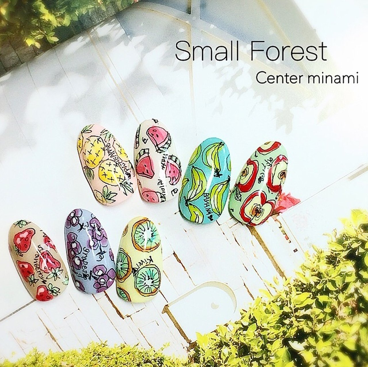 夏/オールシーズン/リゾート/ハロウィン/ハンド - 🌳smallforest🌳のネイルデザイン[No.3239110]｜ネイルブック