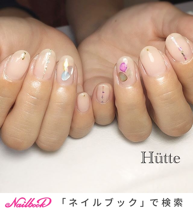 夏/オールシーズン/海/オフィス/ハンド - nail salon HYGGE【ヒュッゲ】のネイルデザイン[No.3408625]｜ネイルブック