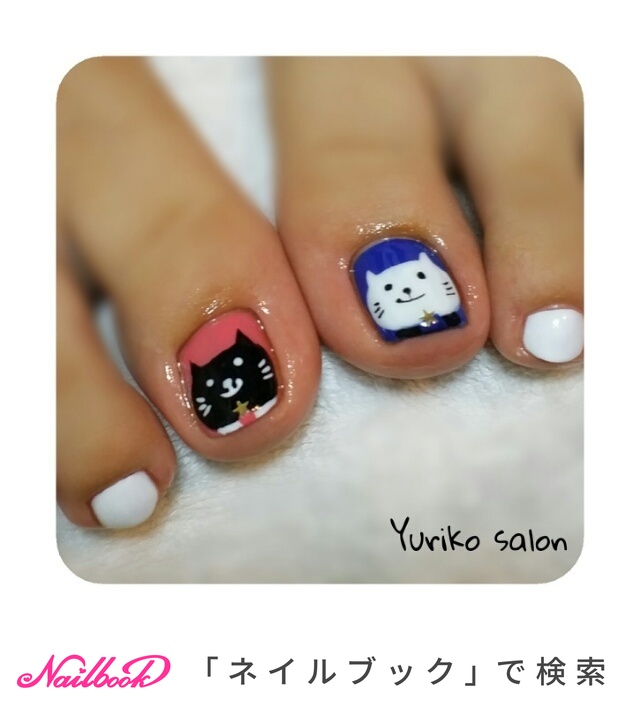 オールシーズン/海/リゾート/浴衣/フット - yurikosalonのネイルデザイン[No.1673441]｜ネイルブック