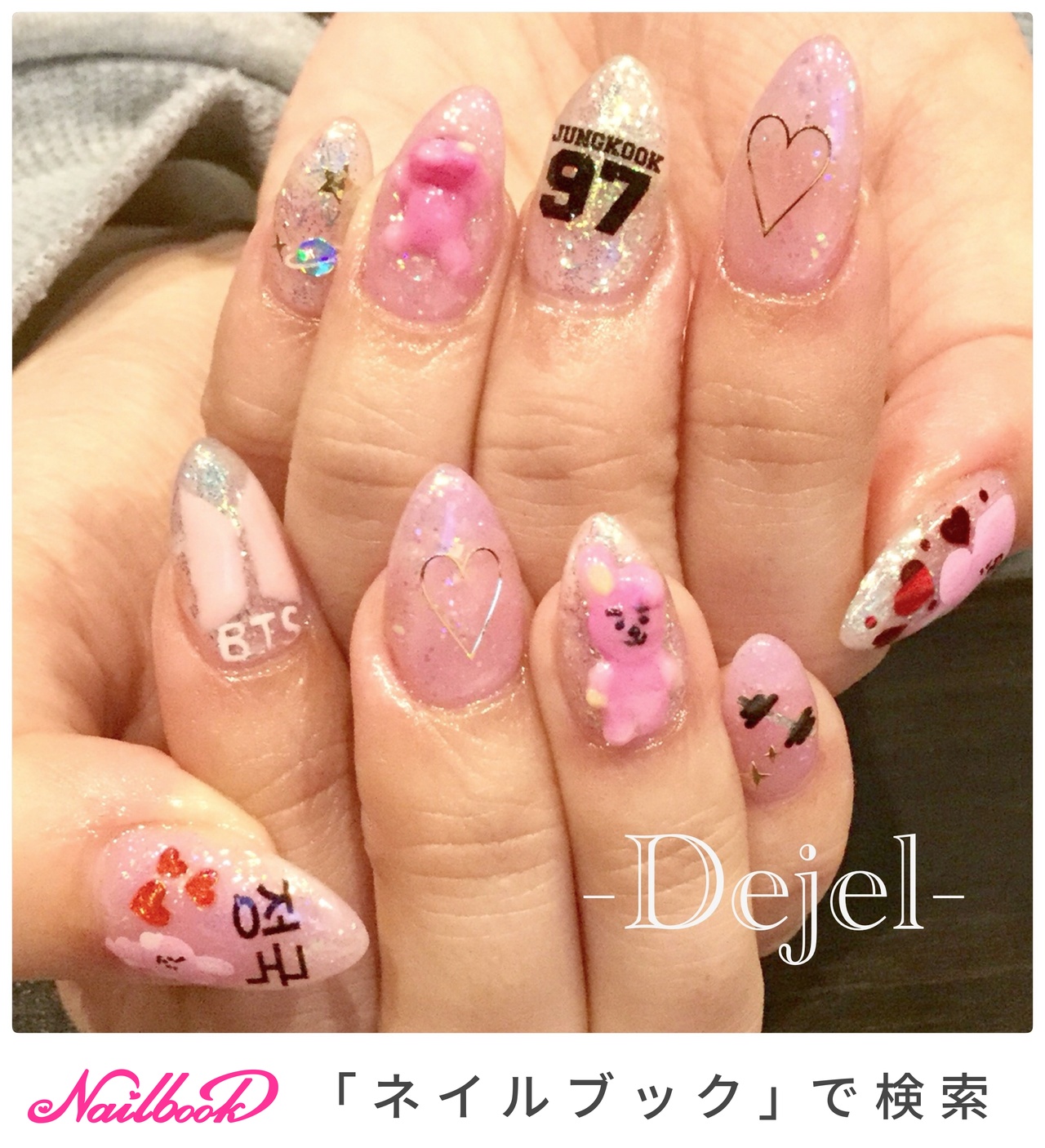 オールシーズン/ライブ/パーティー/デート/ハンド - NAIL SALON Dejel ディジェールのネイルデザイン[No.3707992 ...