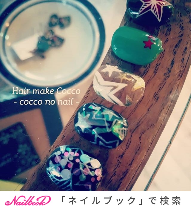 オールシーズン/旅行/リゾート/ハンド/ホログラム - - cocco no nail - コッコノネイルのネイルデザイン[No ...