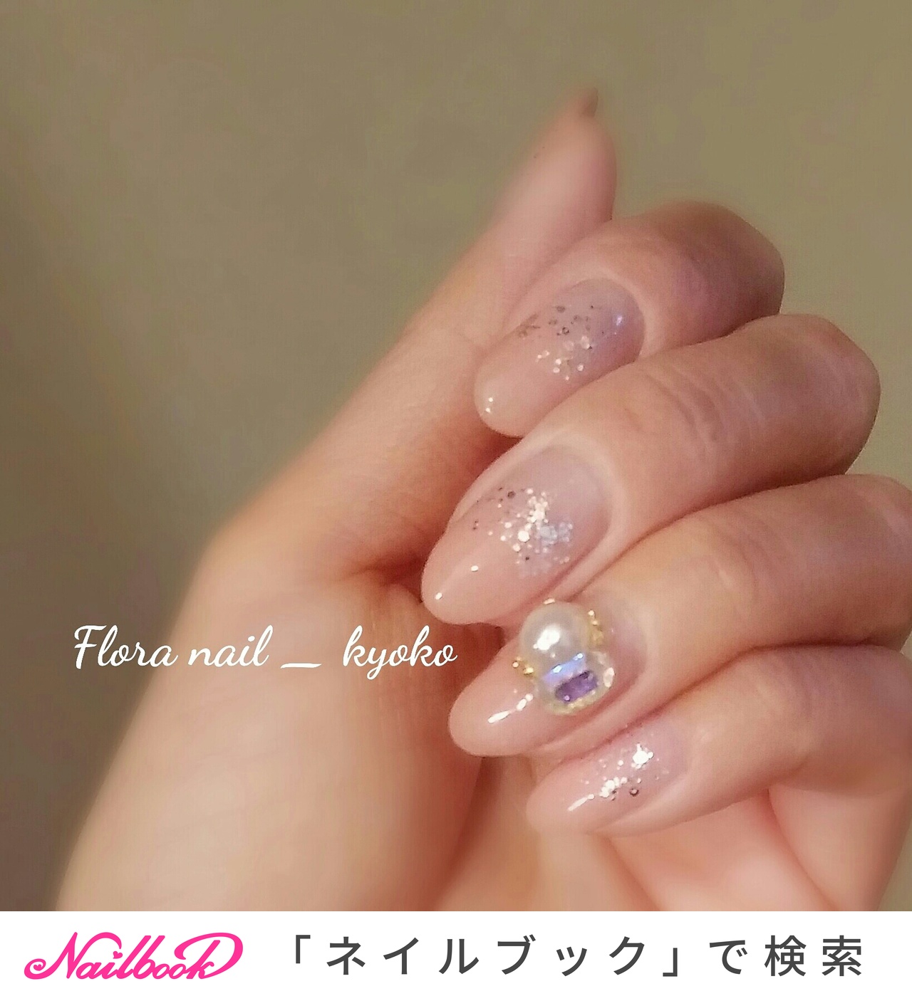 オールシーズン/バレンタイン/ブライダル/デート/ハンド - flora_nail_kyokoのネイルデザイン[No.3904574]｜ネイルブック