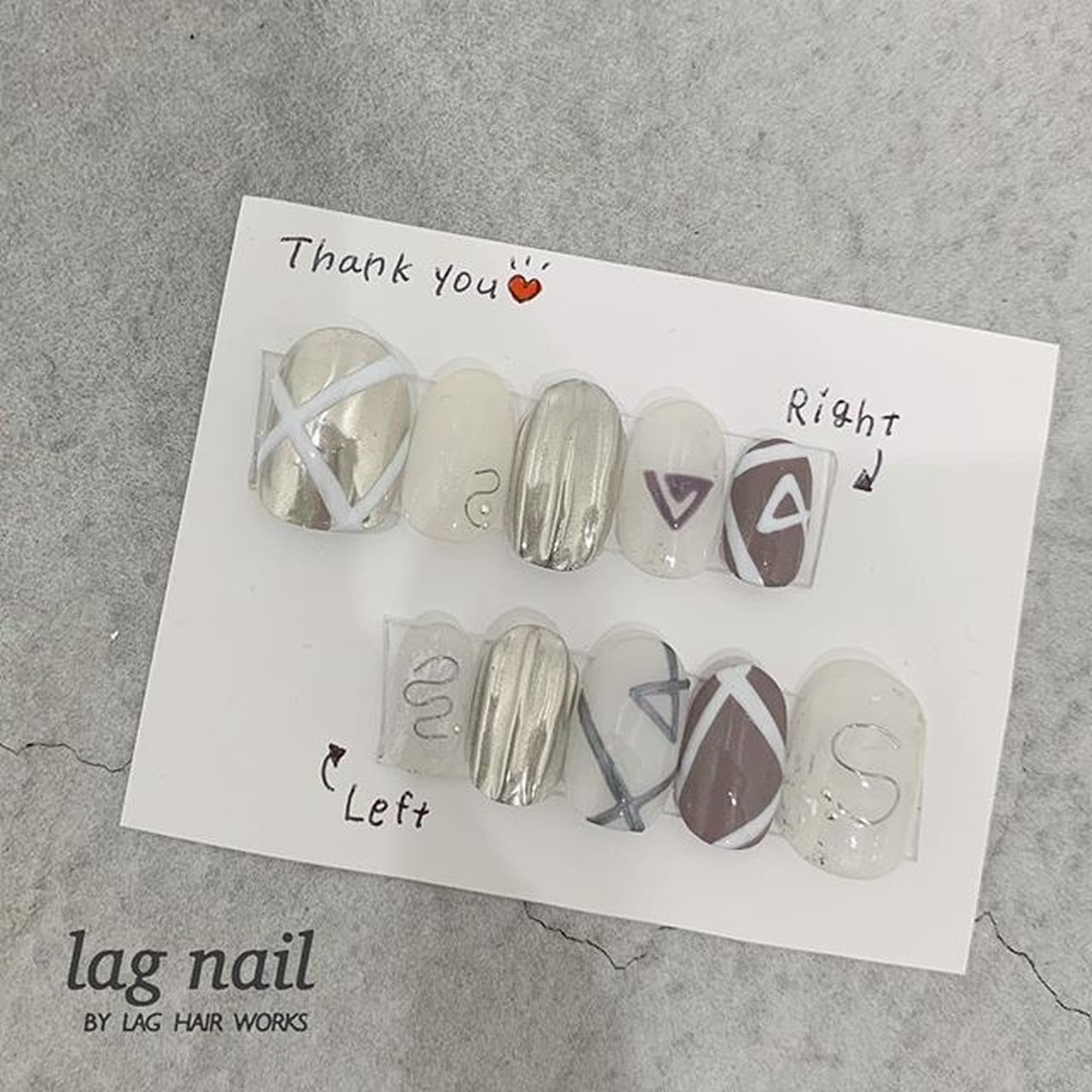 オールシーズン/旅行/ライブ/女子会/シンプル - lag_nail_のネイルデザイン[No.4170384]｜ネイルブック